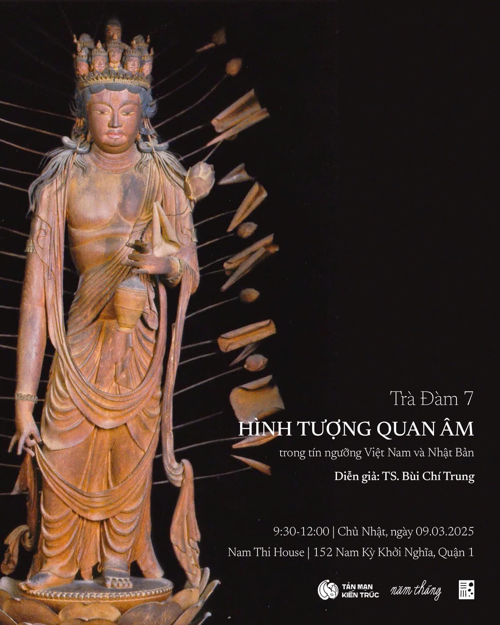 Thông tin về buổi trà đàm TÍN NGƯỠNG QUAN ÂM Ở VIỆT NAM VÀ NHẬT BẢN – | Phật Việt Tùng Thư